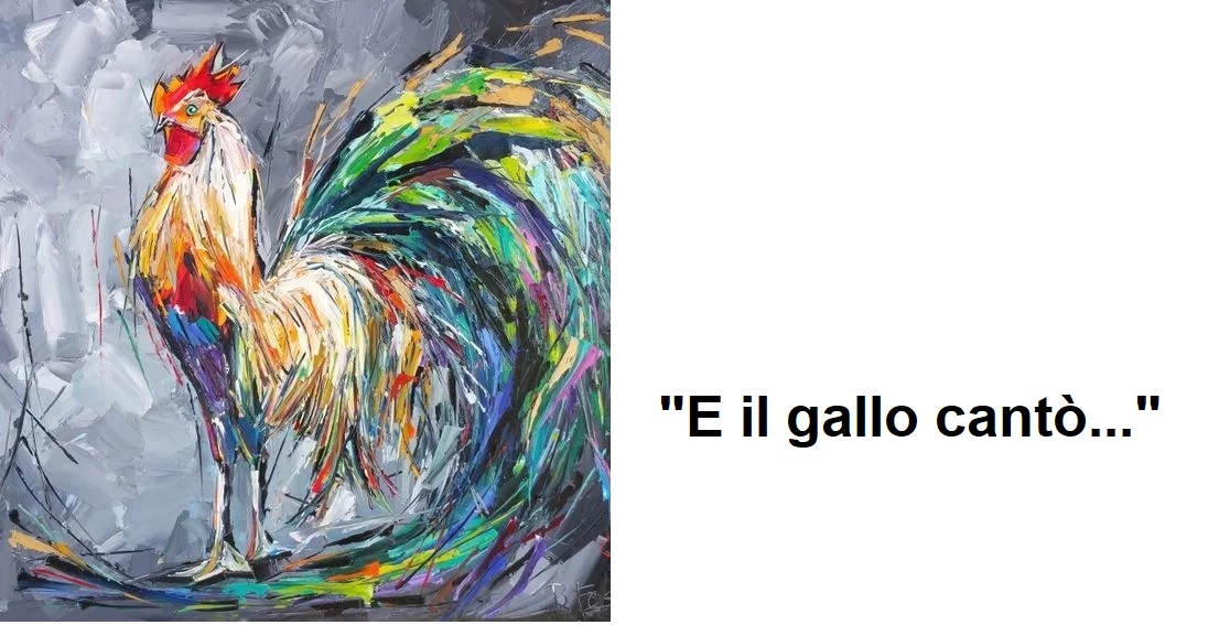 “E il gallo cantò…” Il silenzio come gesto profetico – Comboni2000 ...